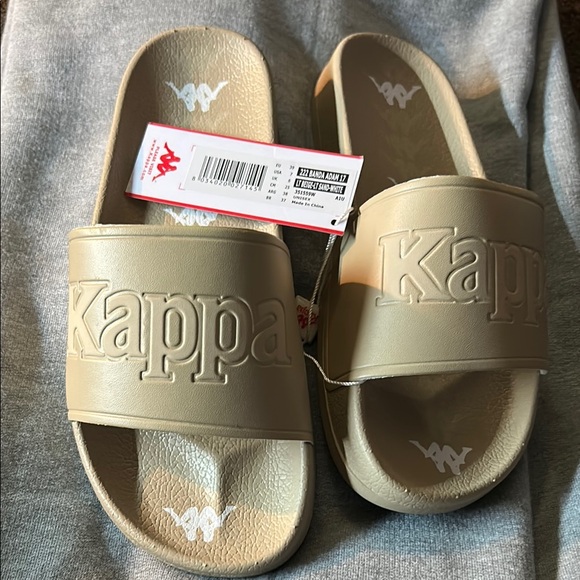 Kappa | Shoes | Kappa Beige Slide Sandals | Poshmark